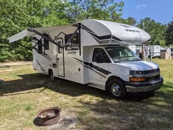 Class C RV Rental in Stafford Township, NJ - 2020 Jayco Red Hawk 18434 ...